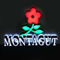 China Outdoor Custom 3D Luminous Sign with Illuminated Acrylic Letters and LED Art at 25C for sale