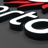 China 25C Customized Stainless Steel Interior Wall Letter Logo Sign for Advertising Display for sale