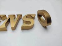 China Gold Advertising 3D LED Electronic Signs for Shop Logo Light Board Display Promotion for sale