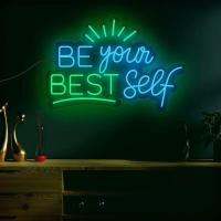China 12V Custom Logo Wedding Acrylic Neon Light Sign Ideal for Office Decoration in Shops for sale