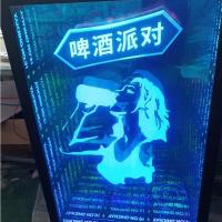 China 50000 hours Lifespan Smart Wall Hung Custom Rgb Decoration Endless Led Infinity Mirror 3D for sale
