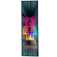 China 50000 hours Lifespan Smart Wall Hung Custom Rgb Decoration Endless Led Infinity Mirror 3D for sale