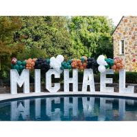 China Led Numbers Giant Light Up Letters Led Marquee Alphabet Letters for Birthday Decor Party for sale