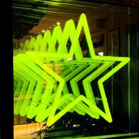 China Tempered Glass Acrylic 3D Mirror Infinity Effect 3D LED Mirror with 12V Input Voltage for sale