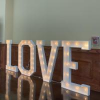China Marriage Proposal Neon Sign Marquee Light Up Letters Decoration for sale
