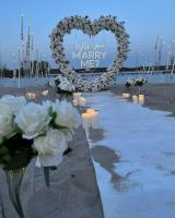 China Outdoor Marquee Light Up Letters Neon Sign for Custom Wedding Decoration Will You Marry Me for sale
