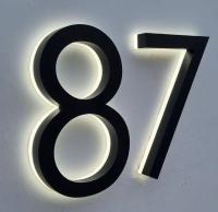China Outdoor Signage Custom 3d Logo Backlit Light Sign for Business Illuminate Advertising for sale
