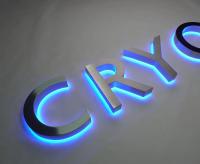China Custom Metal Outdoor Illuminated 3d Signage with Professional Backlit Led Letter Sign for sale
