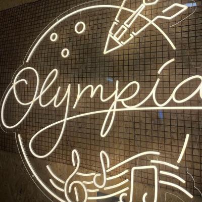 China 2- Design Custom Made Flexible Strip Lamp Lighting Tattoo Name Gaming Logo Studio LED Neon Sign for sale