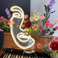 China 2- Design Custom Made Flexible Strip Lamp Lighting Tattoo Name Gaming Logo Studio LED Neon Sign for sale