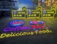 China Shop Decor Must-have Indoor Decor Neon Table Sign with Bright Neon Light for sale