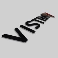 China Home 3D LED Letter Sign Board with Reverse Lit Channel and Acrylic Material Design for sale