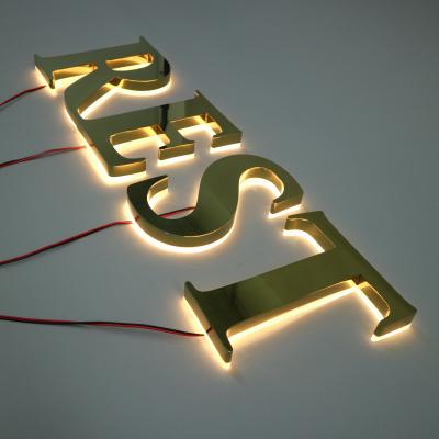 China LED Strips Light Source Custom Metal Storefront Outdoor Front 3D Shop Business Signage for sale