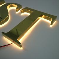 China LED Strips Light Source Custom Metal Storefront Outdoor Front 3D Shop Business Signage for sale