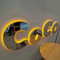 China Outdoor Business Backlit Luminous 3D Sign Customized with Transformer Power Supply for sale