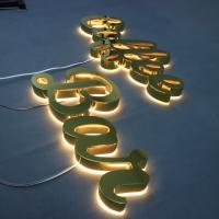 China 5000 Hours Working Lifetime Snow Outdoor Backlit LED Channel Letter Sign for Display for sale