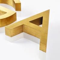 China Outdoor Signage Essential Customized Size Metal Luminous Signs with 3D Channel Letter for sale
