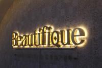 China 28 C Brushed Metal 3D Logo Sign for Custom Advertising of Indoor and Outdoor Business for sale