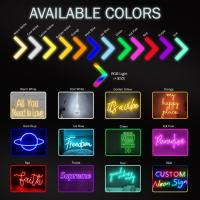 China Brass Wedding Light Snow Business Logo Neon Name Sign Custom Logo Advertising Board for sale