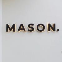 China Customized Outdoor Street Address Sign with Copper Etched Stainless Steel and Acrylic for sale