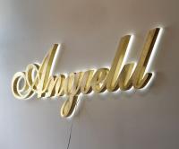 China Indoor and Outdoor Advertising Metal Business Sign with 50000 Hours Working Lifetime for sale