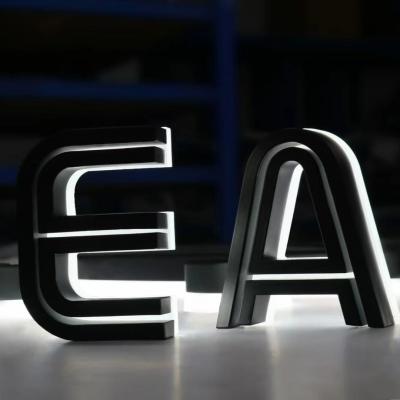 China 12V Input Voltage Backlit Advertising Metal Channel Letter Sign for Snow Signage Word for sale