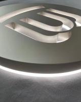 China Outdoor Backlit Sign Snow 3D LED Lighted House Numbers for Customized Villa Address for sale