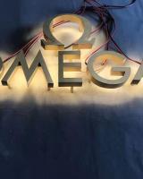 China Snow Wall Sign Metal 3D LED Stainless Steel Backlit Letter for Advertising Signage for sale