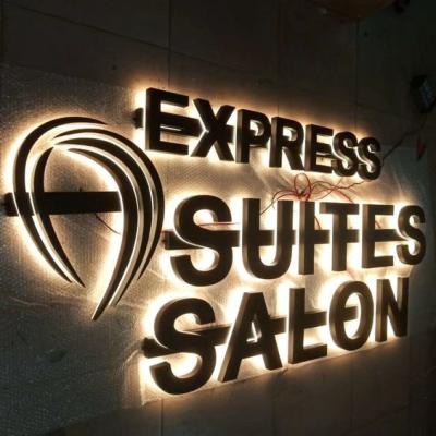 China Custom Led Outdoor and Indoor Signs Business with Advertising Snow Back lit Logo Acrylic for sale