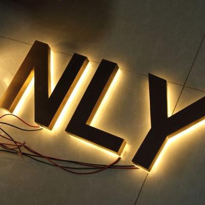 China 2700K Soft Warm White Color Temperature Acrylic Backlit Sign for sale
