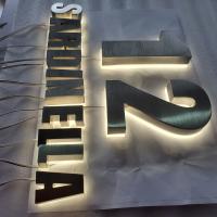 China 2700K Soft Warm White Color Temperature Acrylic Backlit Sign for sale