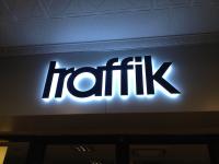 China Custom 3D LED Illuminated Storefront Lettering Eco-Friendly Office Backlit Signs for sale