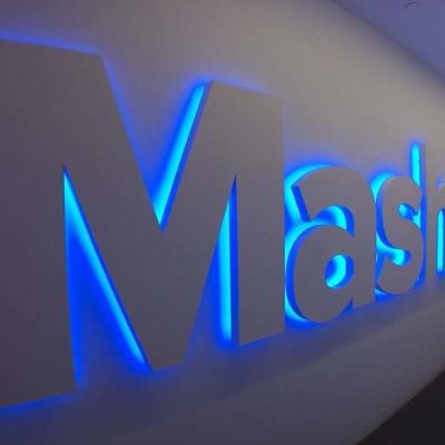 China DC 12V Stainless Steel Illuminated Channel Letters for Eco-friendly Shop Front Signs for sale