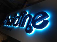 China DC 12V Stainless Steel Illuminated Channel Letters for Eco-friendly Shop Front Signs for sale