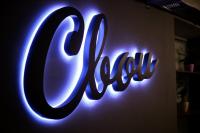 China 3D Custom Seiko Backlit LED Word Stainless Steel Channel Letter Sign for Retail Shop for sale