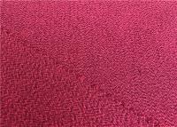 China Two - Tone Orange Waterproof Fabric 400D High Color Fastness Moisture Permeable for sale