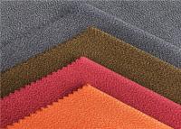 China Two - Tone Orange Waterproof Fabric 400D High Color Fastness Moisture Permeable for sale