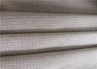 China Cation PU Coated Polyester Fabric Fabric Dobby Diamond Lattice Special Two - Tone Look for sale