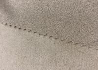 China Strong Stability Fake Suede Fabric Good Drape Property No Shrinkage Or Elongation for sale