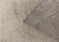 China 91% P 9% SP Faux Suede Fabric Fade Resistant Breathable Soft For Home Decoration for sale