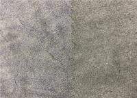 China Thick Faux Suede Leather Fabric Waterproof Flame - Retardant For Garments for sale