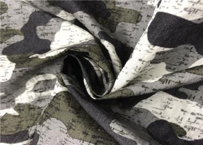 China Super Soft Touch Camouflage Print Fabric Good Air Permeability Crease Resistance for sale
