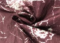 China Ultra - Thin Printed Nylon Fabric Marble Pattern Complex Pattern Structure for sale