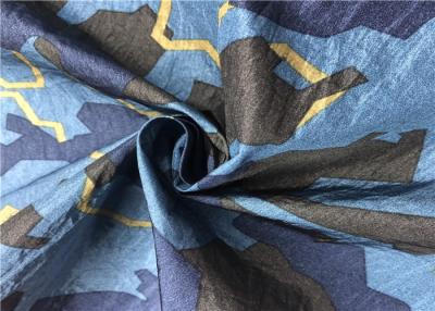 China 100% Nylon Large Graphic Print Fabric Irregular Geometry Pattern For Sports Wear for sale