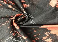 China Code Pattern Personalised Printed Fabric Stable High Color Fastness For Leisure Garment for sale