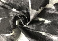China China Style Black And White Graphic Print Fabric With Perfect High Permeability for sale