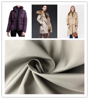 China Customize Color Soft Nylon Fabric High F Twill Coated , Water Resistant Nylon Fabric for sale