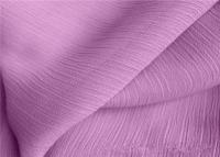 China Silk - Like Smooth Lightweight Chiffon Fabric , 50D Bright Pleated Chiffon Fabric for sale