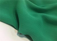 China Silk - Like Smooth Lightweight Chiffon Fabric , 50D Bright Pleated Chiffon Fabric for sale