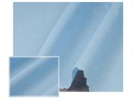 China 100% Polyester Soft Light Blue Chiffon Fabric Breathable For Summer Dress / Pants for sale